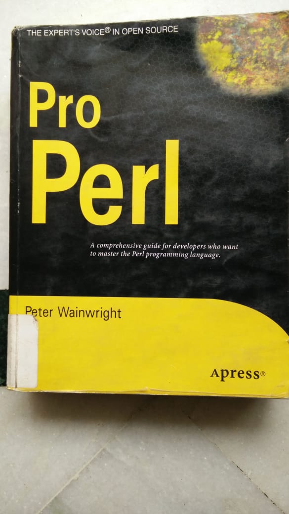 Perl Development Journey And Books Collection Programming Pointers